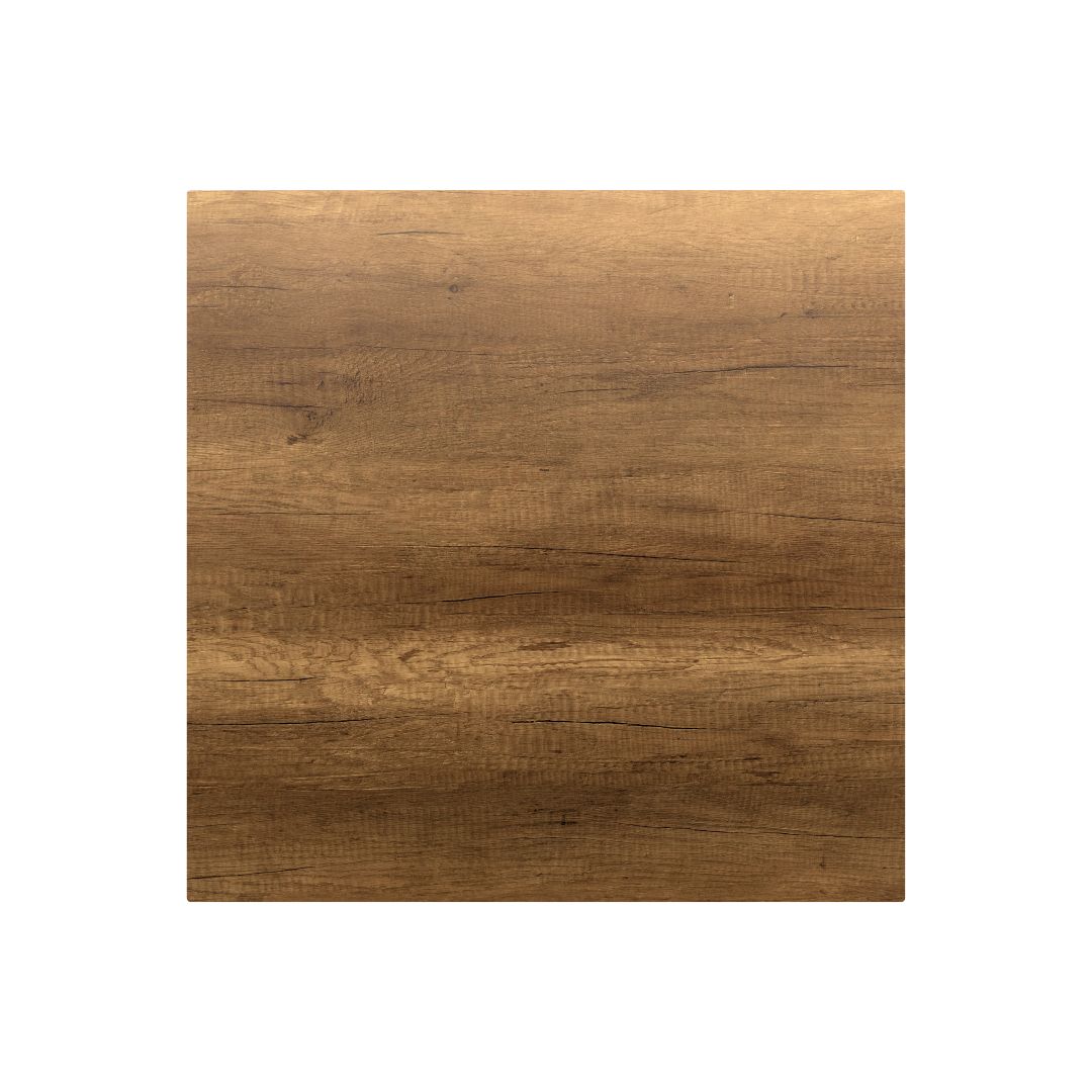 Walnut Square 600mm Compact Table Top | Cafe Furniture Melbourne